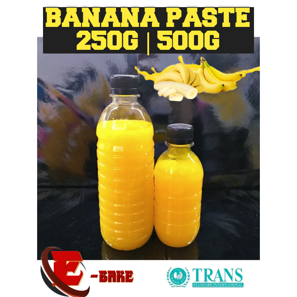 BANANA PASTE 500G | 250G | PERASA PISANG PASTE 500G | 250G HALAL | Shopee Malaysia