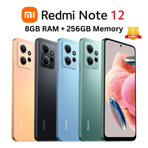 Xiaomi Redmi Note 12 Note 8GB RAM+128GB ROM/NOTE 12 5G 8GB RAM+256GB ...