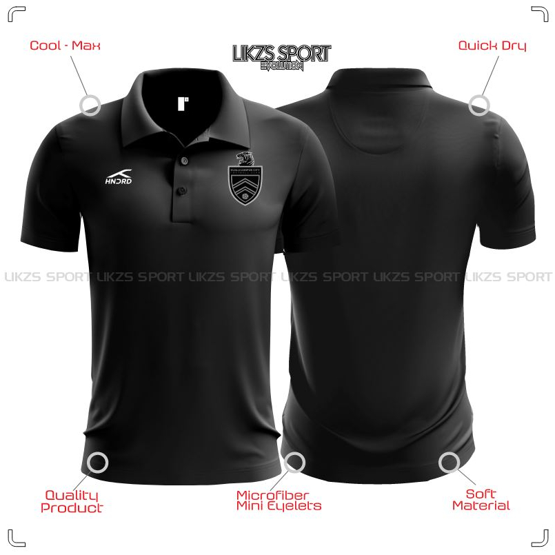 KL City FC Travel Jersey DX1-HND Football Futsal Polo Official Team ...