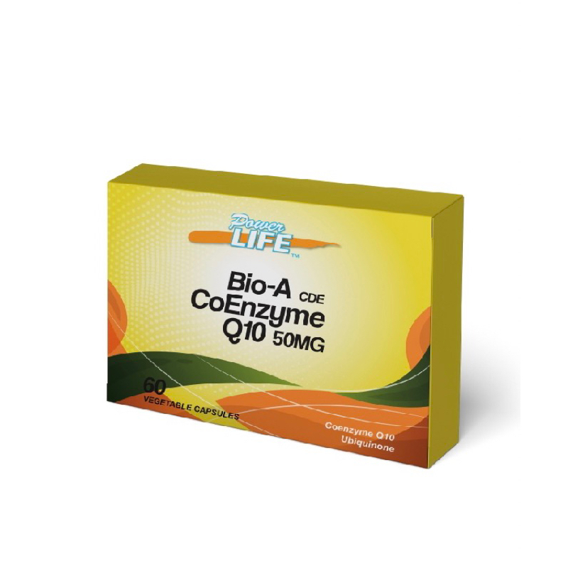 Powerlife Bio-A CDE Coenzyme Q10 50mg (60 Capsules) | Shopee Malaysia
