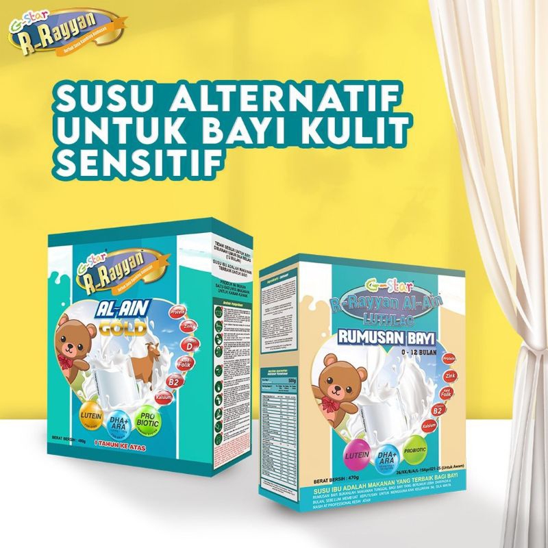 💥 FREE SHIPPING💥SUSU KAMBING R-RAYYAN AL-AIN GOLD | Shopee Malaysia