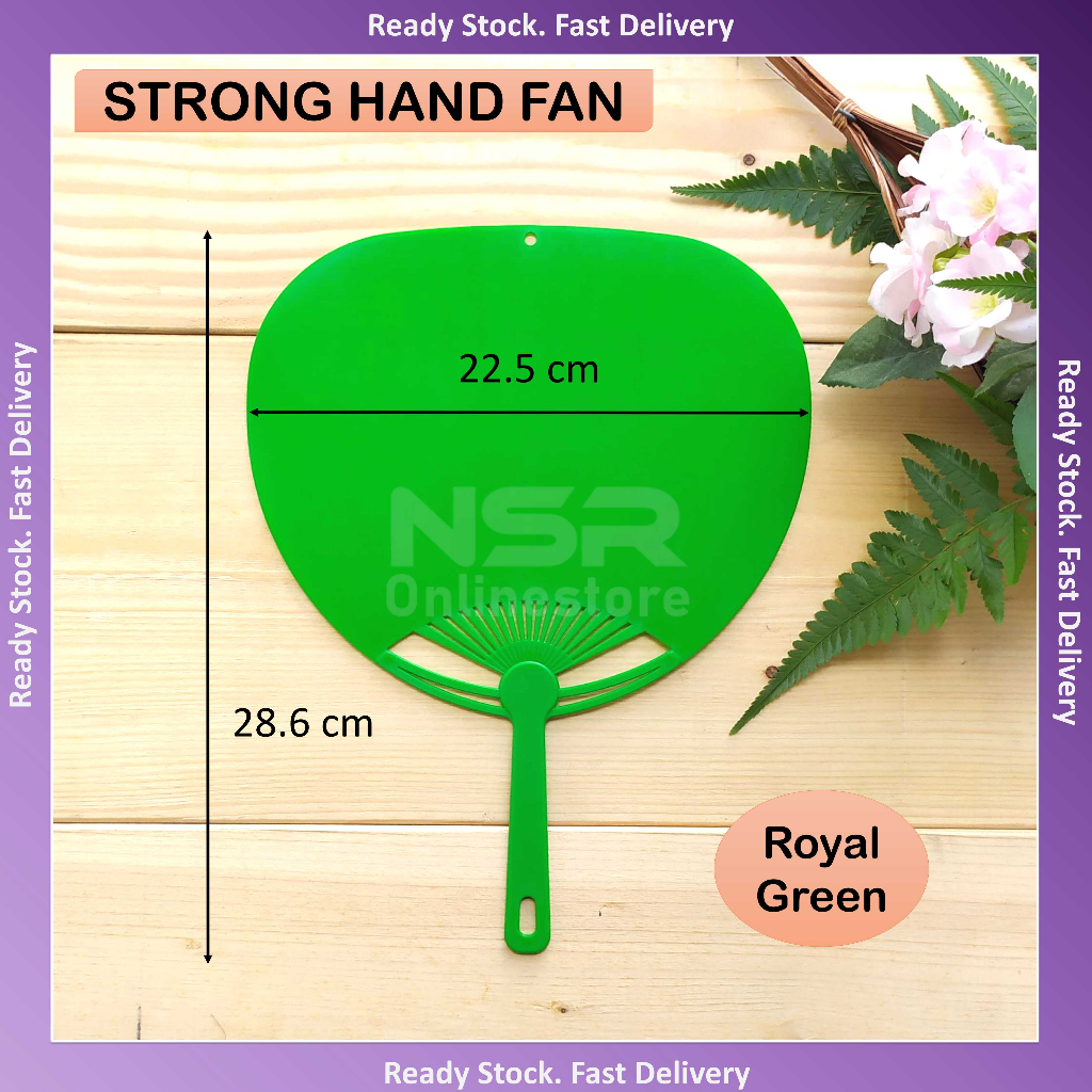 Kipas Tangan Plastik / Merdeka / Independence Day / Hand Fan Plastic ...