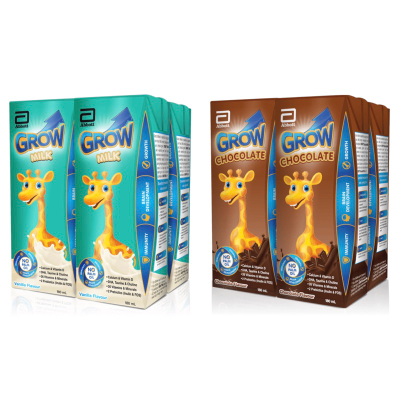 Abbott Grow Ready To Drink Packet Milk / Paket Susu - Vanilla ...