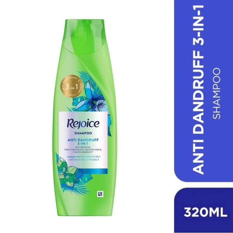 Rejoice Anti Dandruff Hair Shampoo 320ml Syampu Kelemumur | Shopee Malaysia