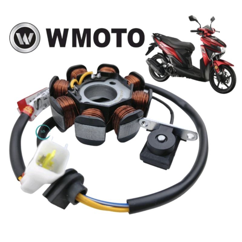 COIL MAGNET ES125 ES 125 VTC WMOTO ES125 ES 125 W MOTO FUEL COIL ASSY ...