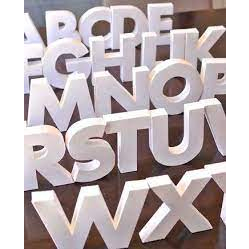 Ready Stock PVC Alphabet Custom Standing Name PVC Waterproof PVC Sign ...