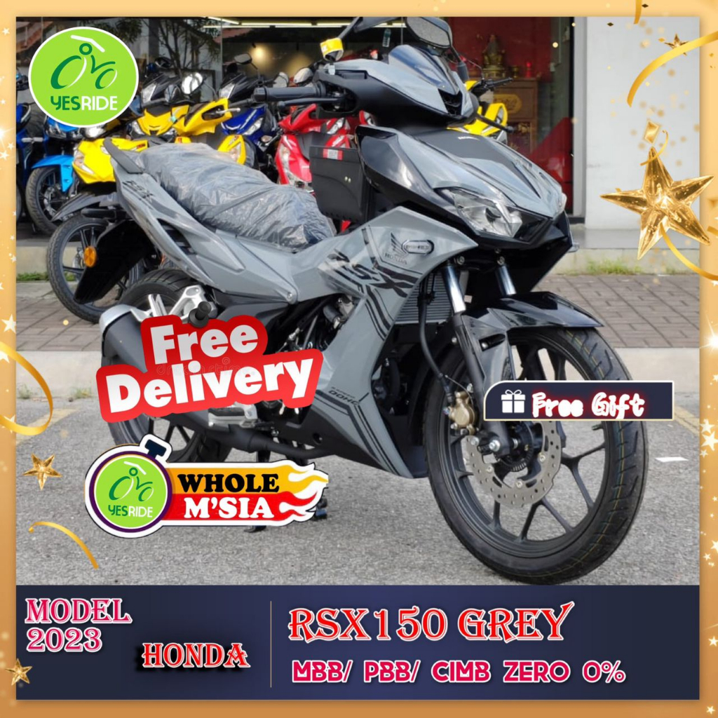 Honda RSX150 New Design CoverSet 2023 | Shopee Malaysia