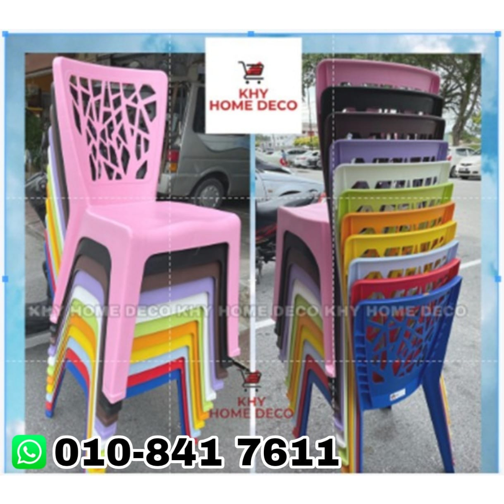 KHY-3V Ori Plastic Chair for Adult/Kerusi Plastik/Kerusi Dewasa Plastic ...