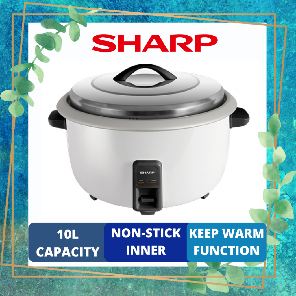 Sharp Commercial Rice Cooker (10L) KSH1008CWH | Shopee Malaysia