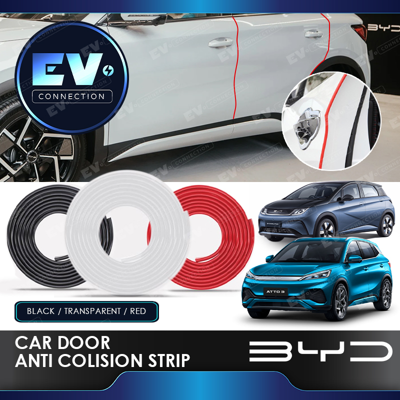 BYD ATTTO 3 / DOLPHIN 5M Car Door Collision Anti Collision Rubber Strip ...