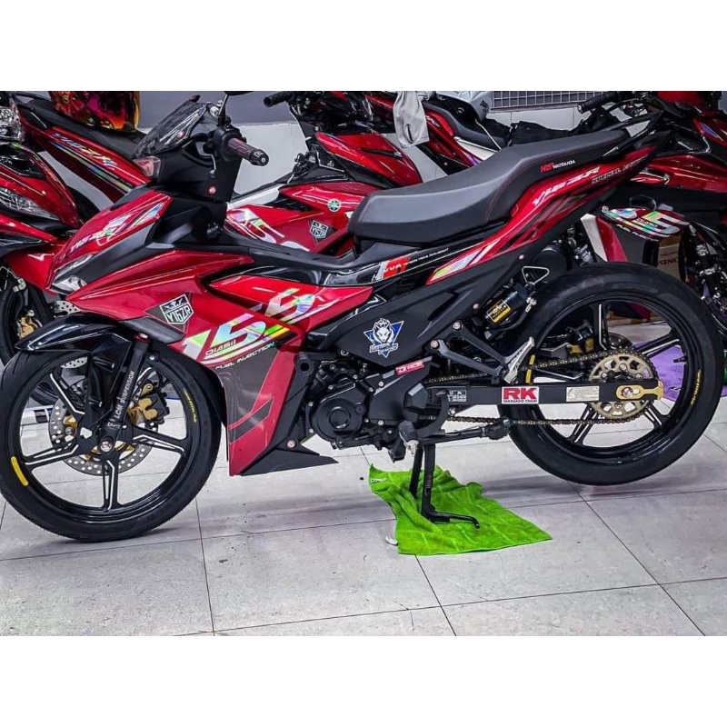 COVERSET YAMAHA Y16ZR Y16 ZR V1 / V2 (ABS) CHROME | Shopee Malaysia