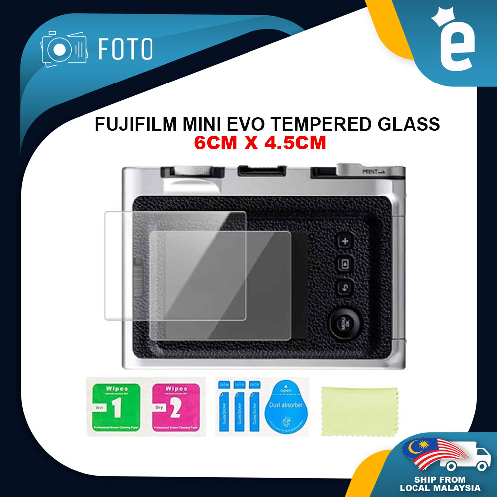 FOTO Fujifilm Instax Mini Evo Tempered Glass screen protector Fujifilm Instax Mini Evo screen ...