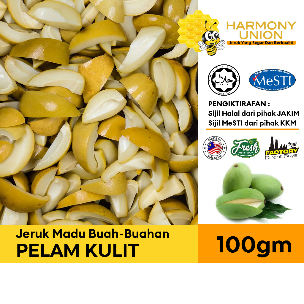 Harmony Union | Jeruk Madu Pelam Kulit | Mangga Hijau Madu l Halal Local Fruits Pickles | Segar ...