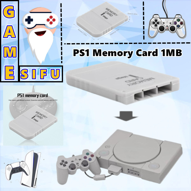 PS1 Memory Card 1MB For Sony PlayStation 1 (Ready stock) | Shopee Malaysia