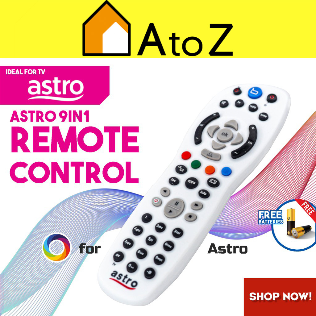Astro 9 in 1 Remote Control For Astro Beyond/Astro Beyond PVR/Astro ...
