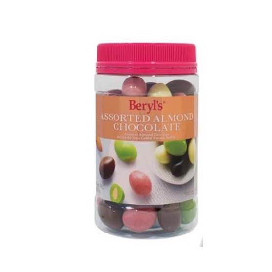 Beryl's Jar Assorted Almond Chocolate Dragees 370G | Shopee Malaysia