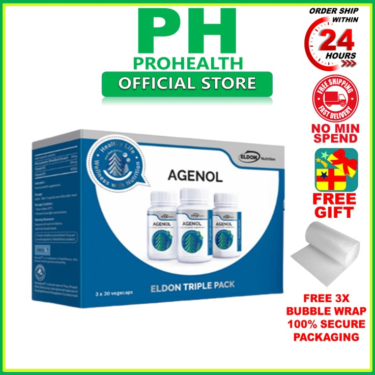 [EXP:07/2025] ELDON NUTRITION Agenol (30's/3x30's) | Shopee Malaysia