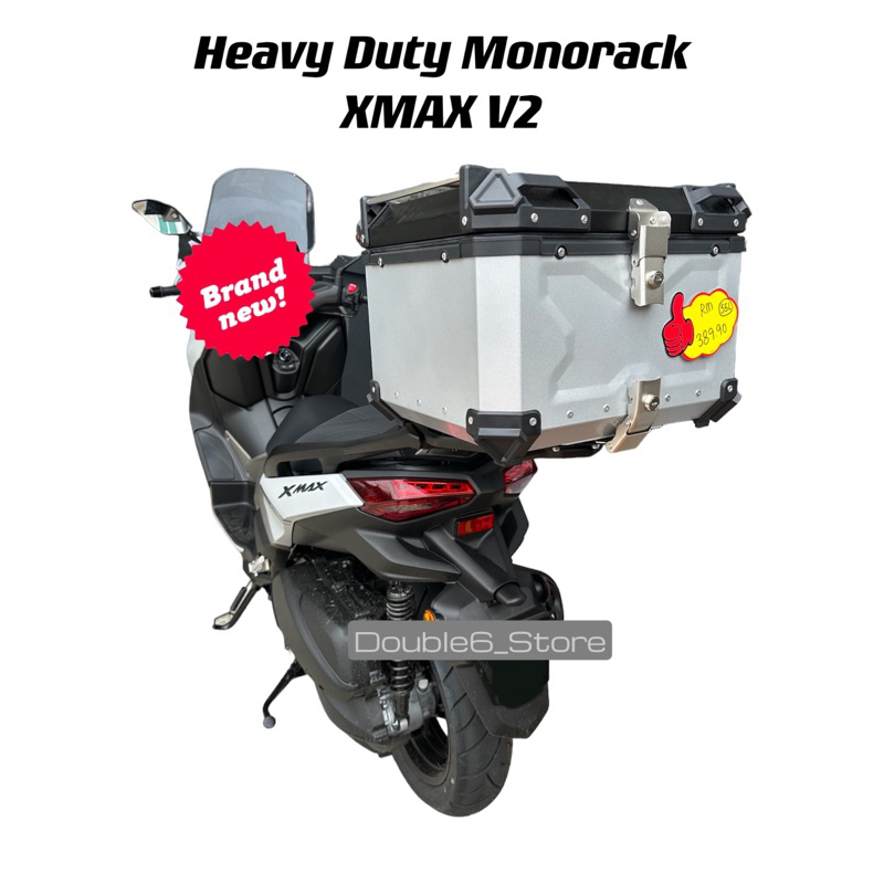 Yamaha Xmax V2 2023 Xmax Monorack Aluminium Box Top Box Bracket Heavy ...