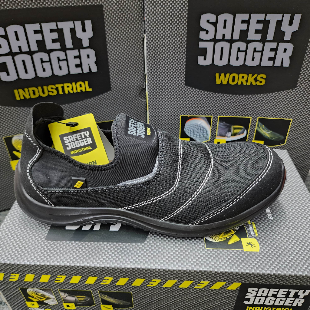 SAFETY JOGGER Low Cut Slip On Safety Shoes With ESD Model Yukon (READY ...