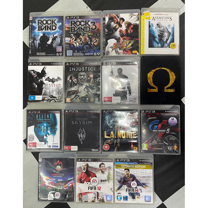 READY STOCK PS3 CD Games PlayStation 3 CD Preloved | Shopee Malaysia