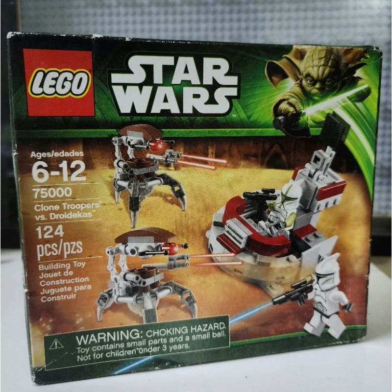LEGO STAR WARS 75000 ~ Clone Troopers vs. Droidekas. (New) | Shopee ...