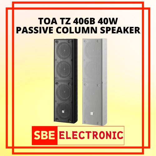 TOA TZ 406B 40W Passive Column Speaker (Original from JAPAN) | Shopee Malaysia