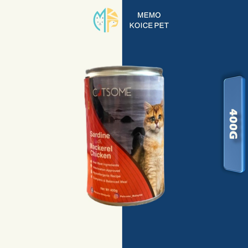 Catsome Grain Free Cat Canned Food / Wet Food 400G - (Sardine ...