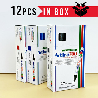 ARTLINE 700 PERMANENT MARKER 0.7MM (12 pcs in Box) | Shopee Malaysia