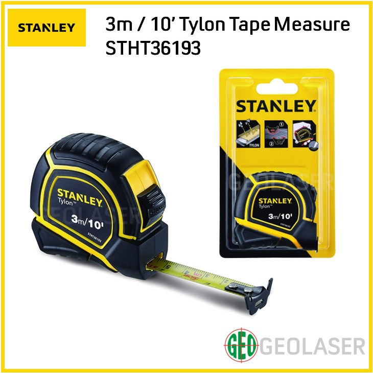 STANLEY 3M / 5M / 8M Tylon Measurement Tape 36195 (STHT36193 STHT36194 ...