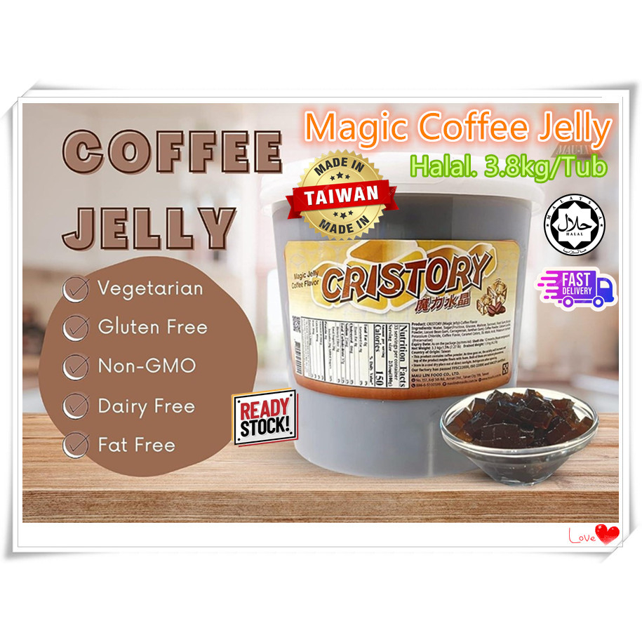 Magic Coffee Jelly Coffee Flavor Halal. 3.8kg/Tub. For Beverages and ...