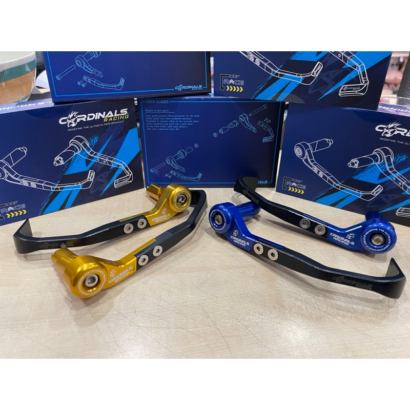 CARDINALS RACING LG203 UNIVERSAL HANDLE LEVER GUARD SET (2 PCS =RH+LH ...