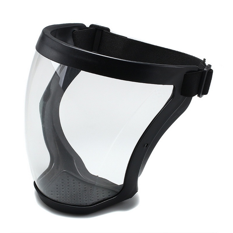 Vinzzo High Quality Unisex Protective Full Face Shield Transparent Anti ...