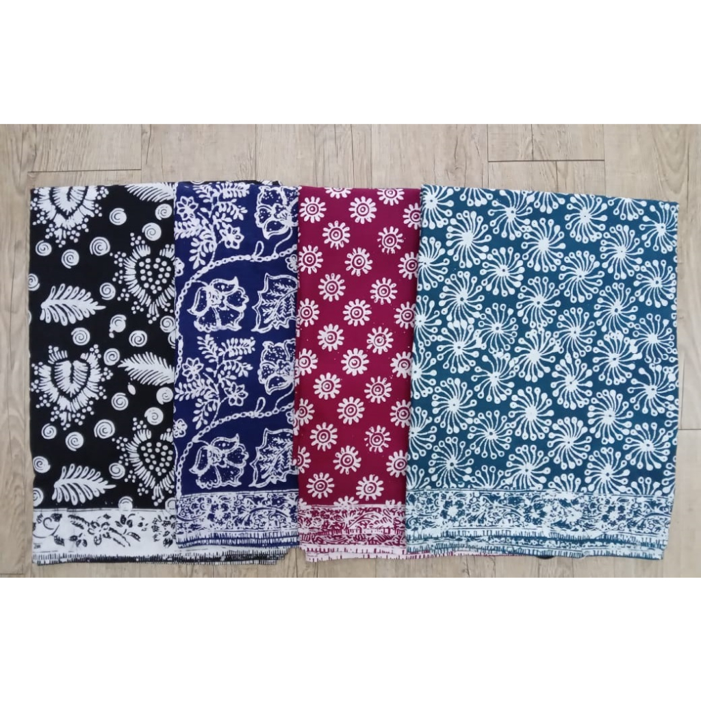 Kain Solat/Sembahyang Batik Panjang Terengganu original 100% kain kapas ...