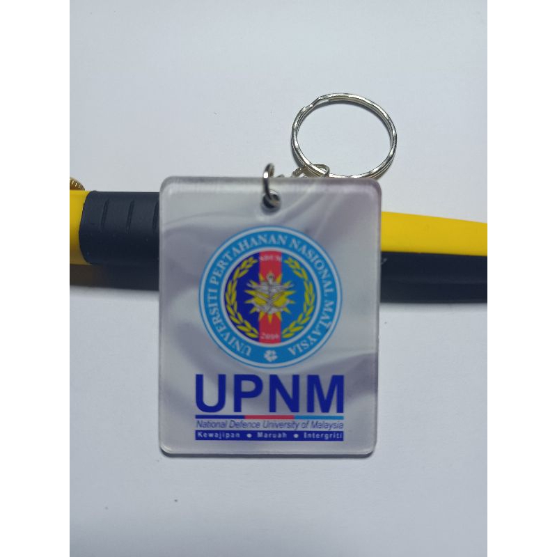 Keychain Universiti Pertahanan Nasional Malaysia (UPNM) | Shopee Malaysia