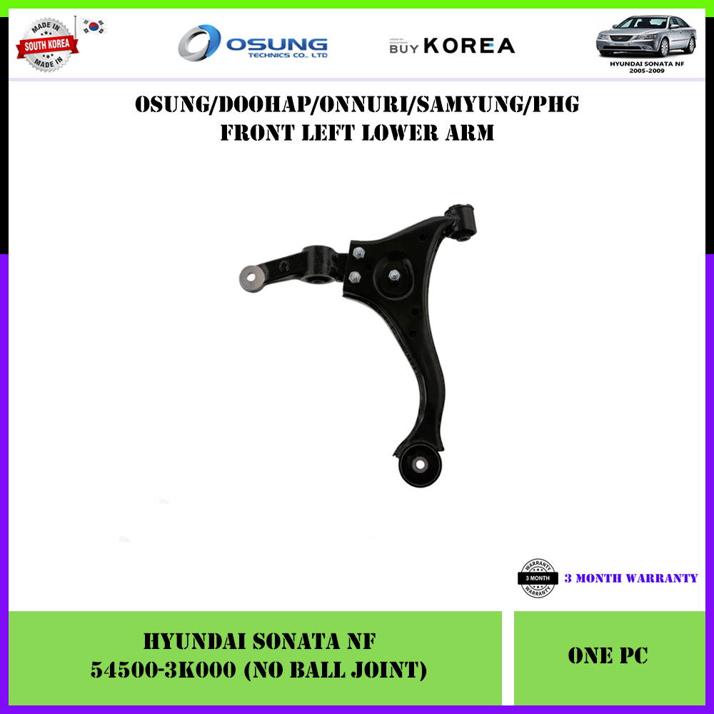 Hyundai Sonata NF 2005-2010 Front Suspension Lower Arm No Ball Joint ...