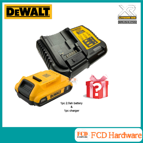 DEWALT DCB183-BI 20V XR Li-Ion BATTERY (2.0AH) & DCB112-B1 10.8V-18V ...