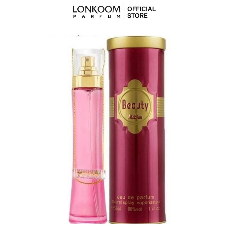 LONKOOM Perfume BEAUTY RED Floral Scent Women's ParfumWangian Wanita ...