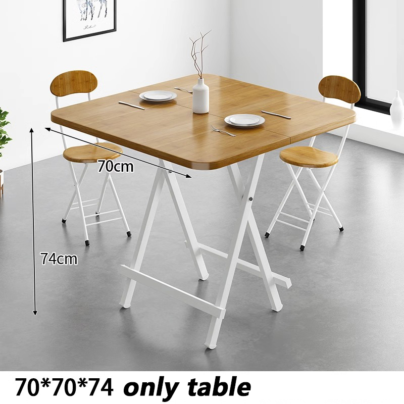 Timber folding table livingroom dining table outdoor table Jadual ...