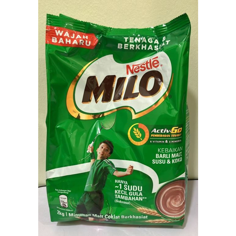 Nestle Milo 2kg Refill Pack (expiry 07/2024) | Shopee Malaysia