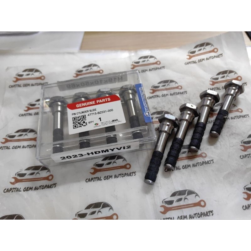 ROTOR Disc Brake Pin Caliper Pin Set Perodua Myvi Old 05-11 / Lagi Best ...