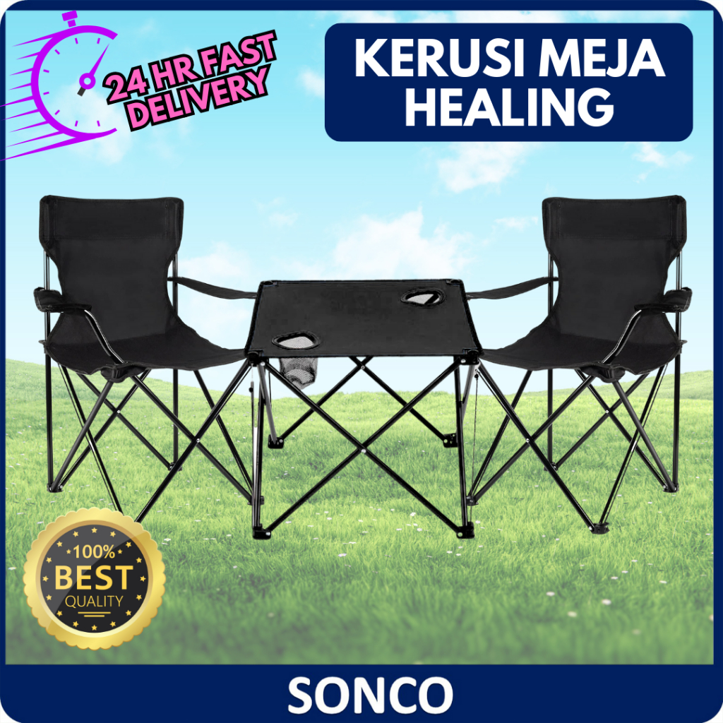 Kerusi Healing SONCO Camping Chair Folding Chair Outdoor And Indoor Use ...