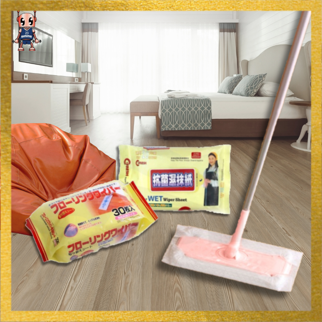 Gimmo Electrostatic Dust Removal Paper Mop Disposable Vacuum Paper ...
