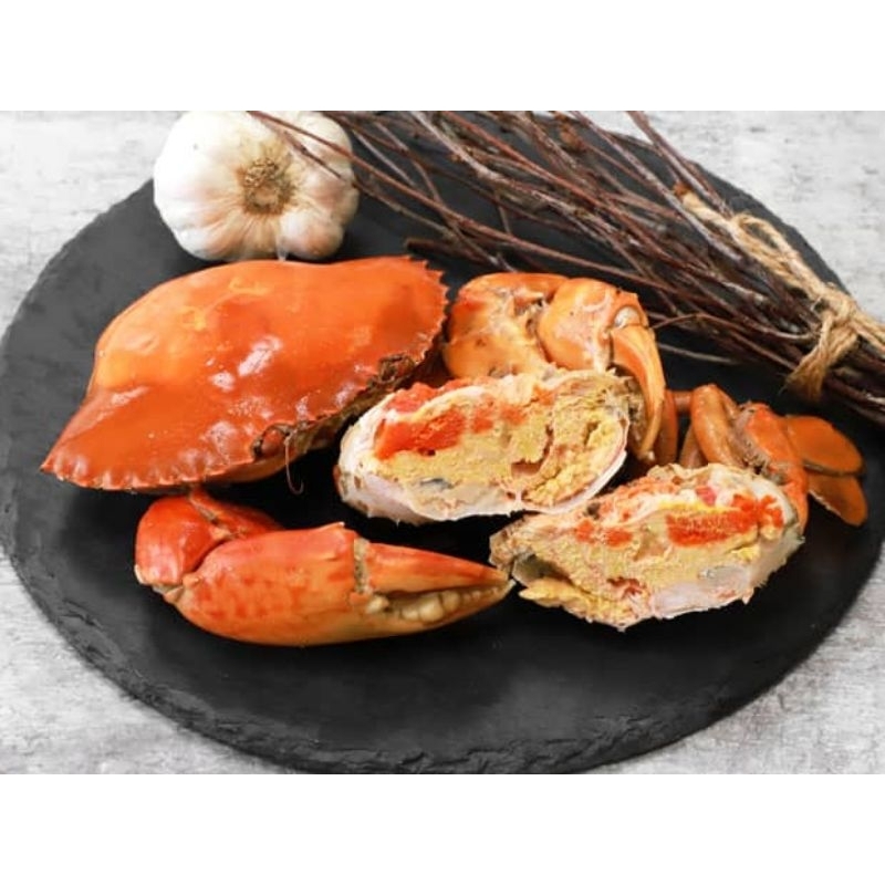 Crab With Roe (Fresh Frozen Ketam Nipah) 2kg 1set (1.8kg-2.2kg ...