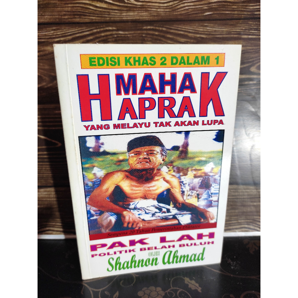 ## COLLECTABLE BOOK ## Maha Haprak - Pak Lah Politik Belah Buluh ...