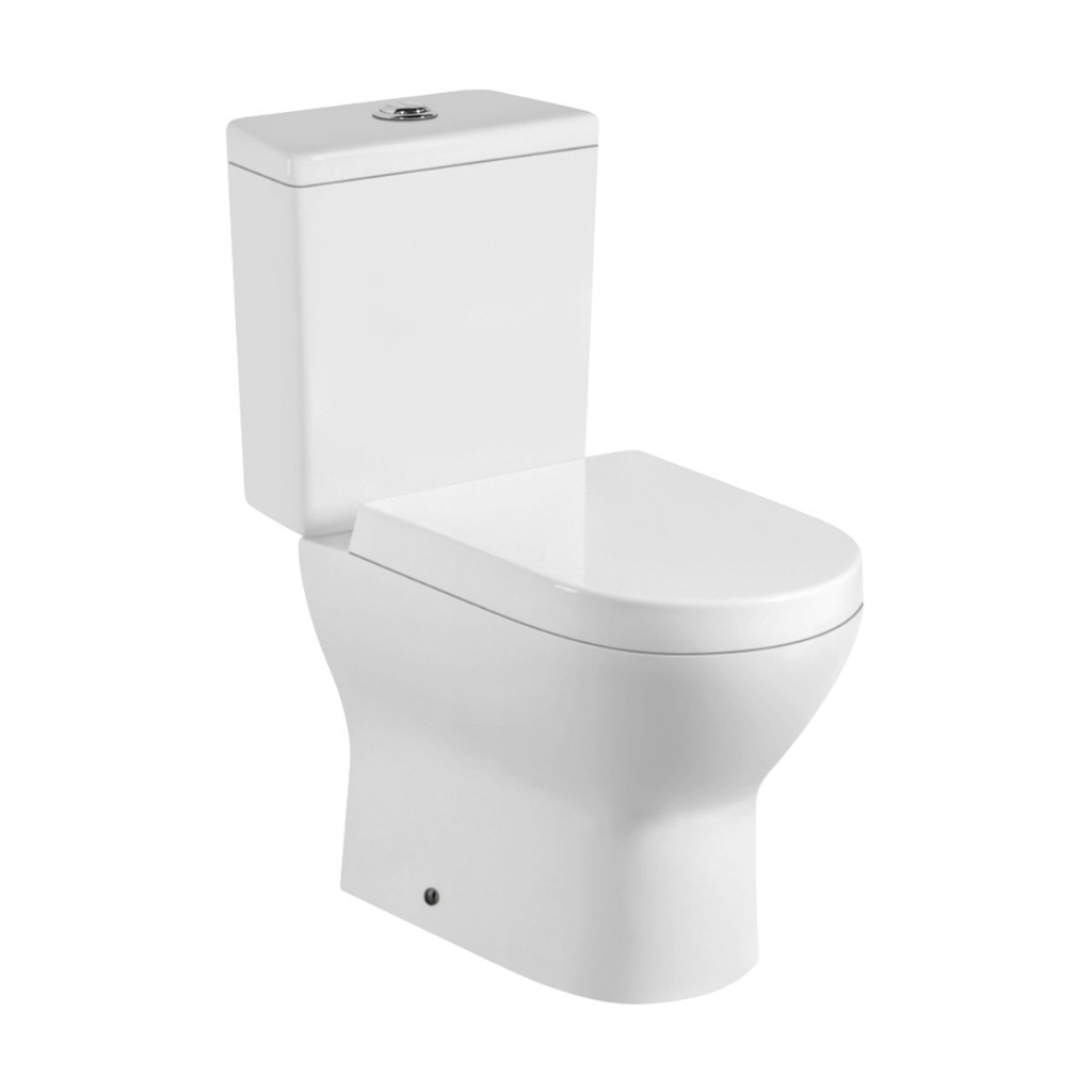 Saniware Two Piece WC Toilet Bowl S-Trap Wash Down Water Closet 10 Inch ...