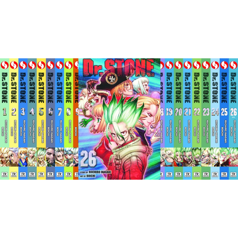 Dr Stone vol 1-26 END FULL SET ENGLISH Physical Book Manga | Shopee ...