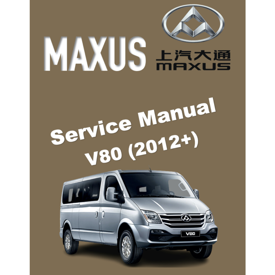 MAXUS V80 (2012-2023) SERVICE WORKSHOP MANUAL | Shopee Malaysia