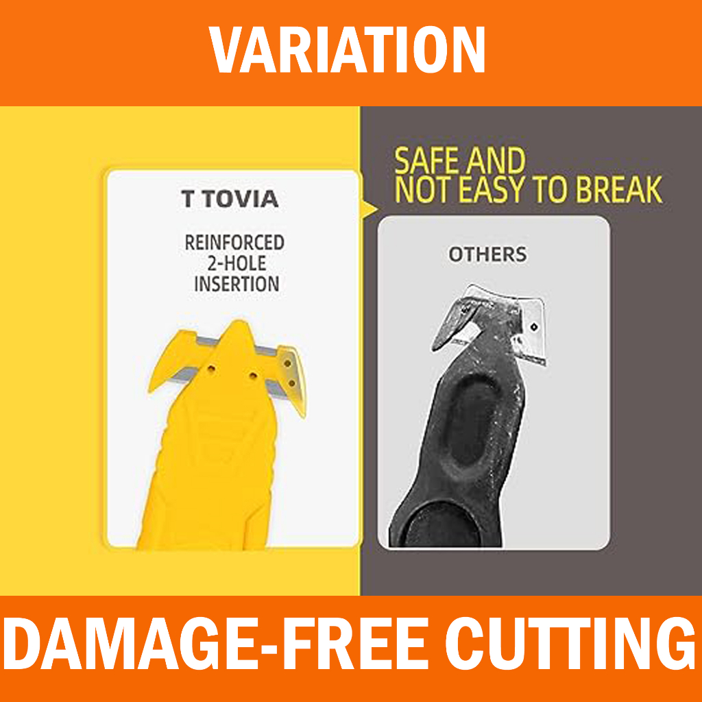 Fixguru - Safety Cutter Multi-Purpose Unboxing Tool Steel Hook Blade ...