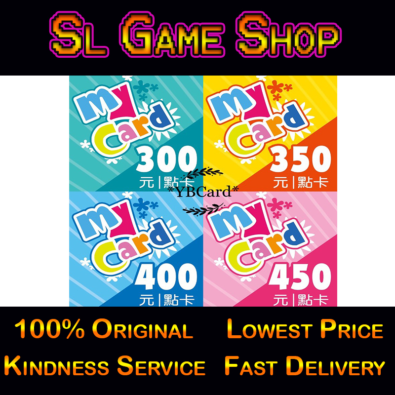 MyCard (Taiwan) 400- 2000 Points My Card Taiwan | Shopee Malaysia