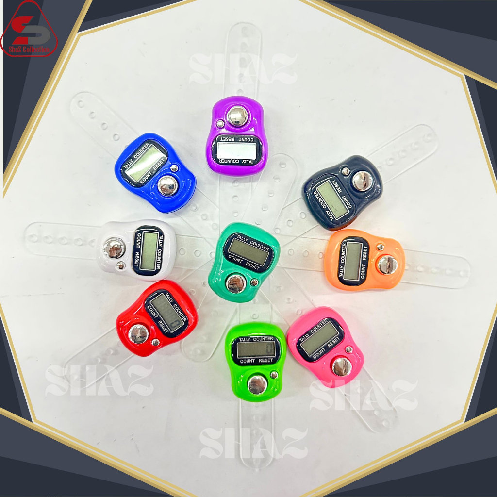 Digital LCD Electronic Tasbih Digital Display Finger Hand Tally Counter ...